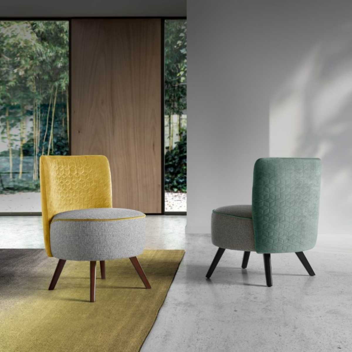 Butaca minimalista gris - MeSofas